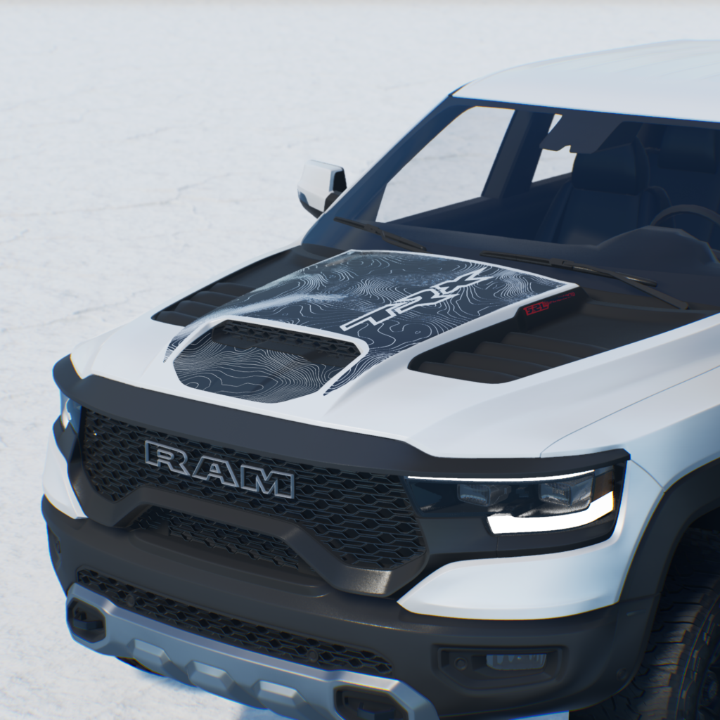 RAM TRX TERRAIN HOOD SET - Rumble Wraps