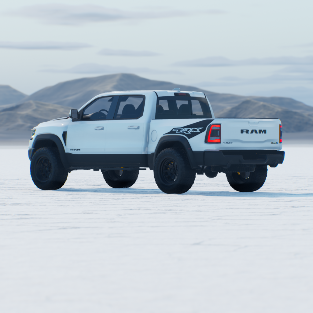 RAM TRX BLACKOUT BEDSIDES - Rumble Wraps