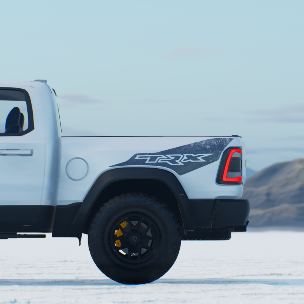 RAM TRX FORGED CARBON BEDSIDES - Rumble Wraps