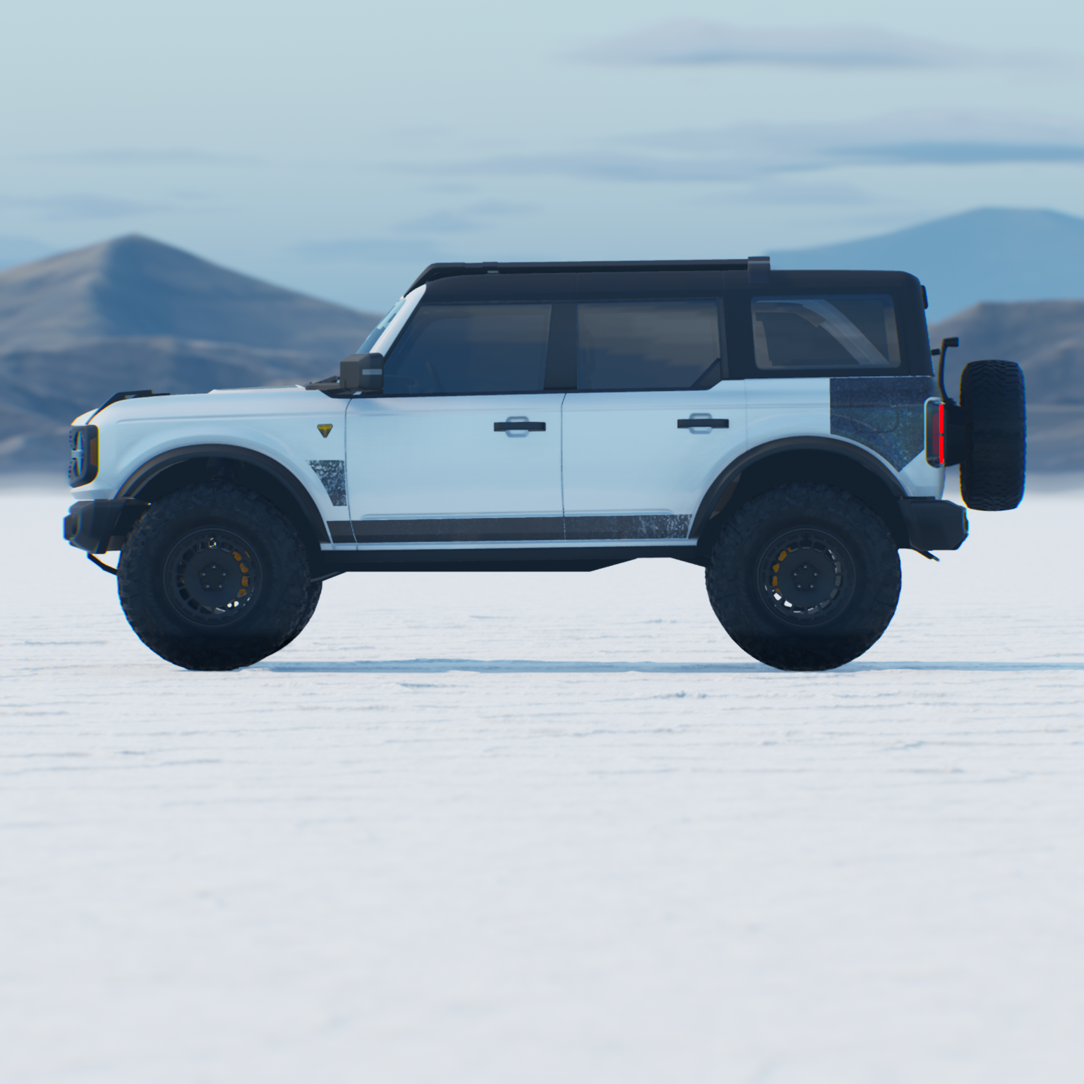 FORD BRONCO FORGED CARBON ROCKER PANEL - Rumble Wraps
