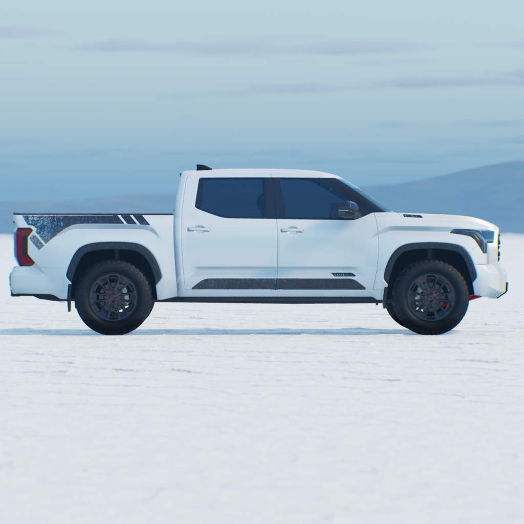 TOYOTA TUNDRA FORGED CARBON ROCKER PANEL - Rumble Wraps