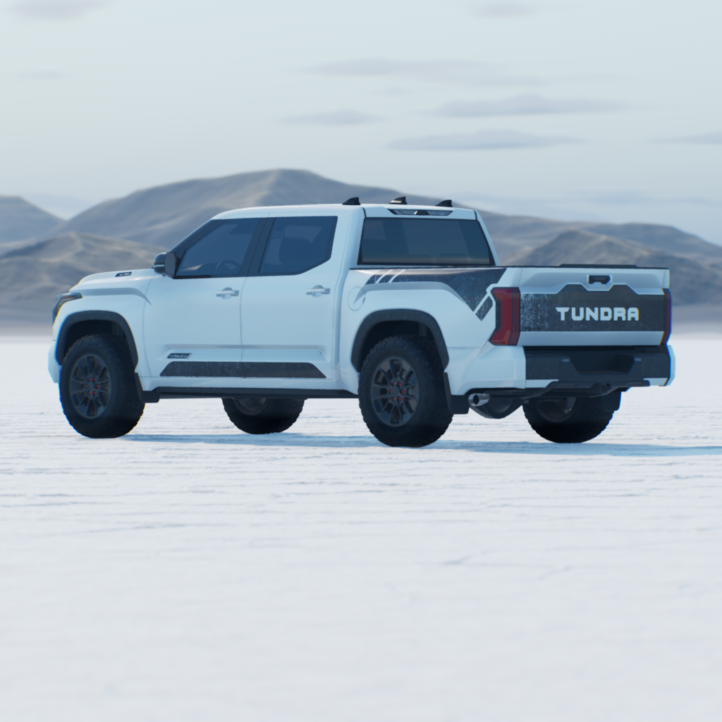 TOYOTA TUNDRA FORGED CARBON ROCKER PANEL - Rumble Wraps