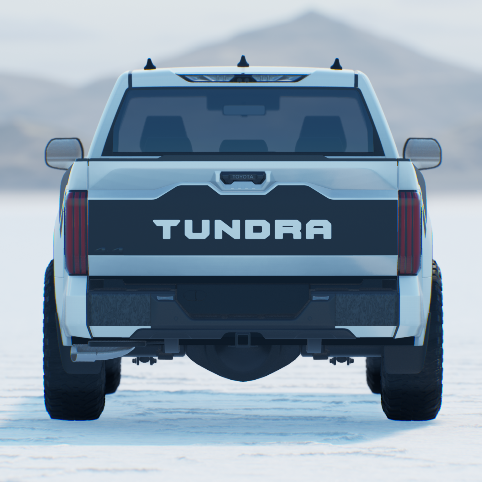 TOYOTA TUNDRA BLACKOUT TAILGATE - Rumble Wraps