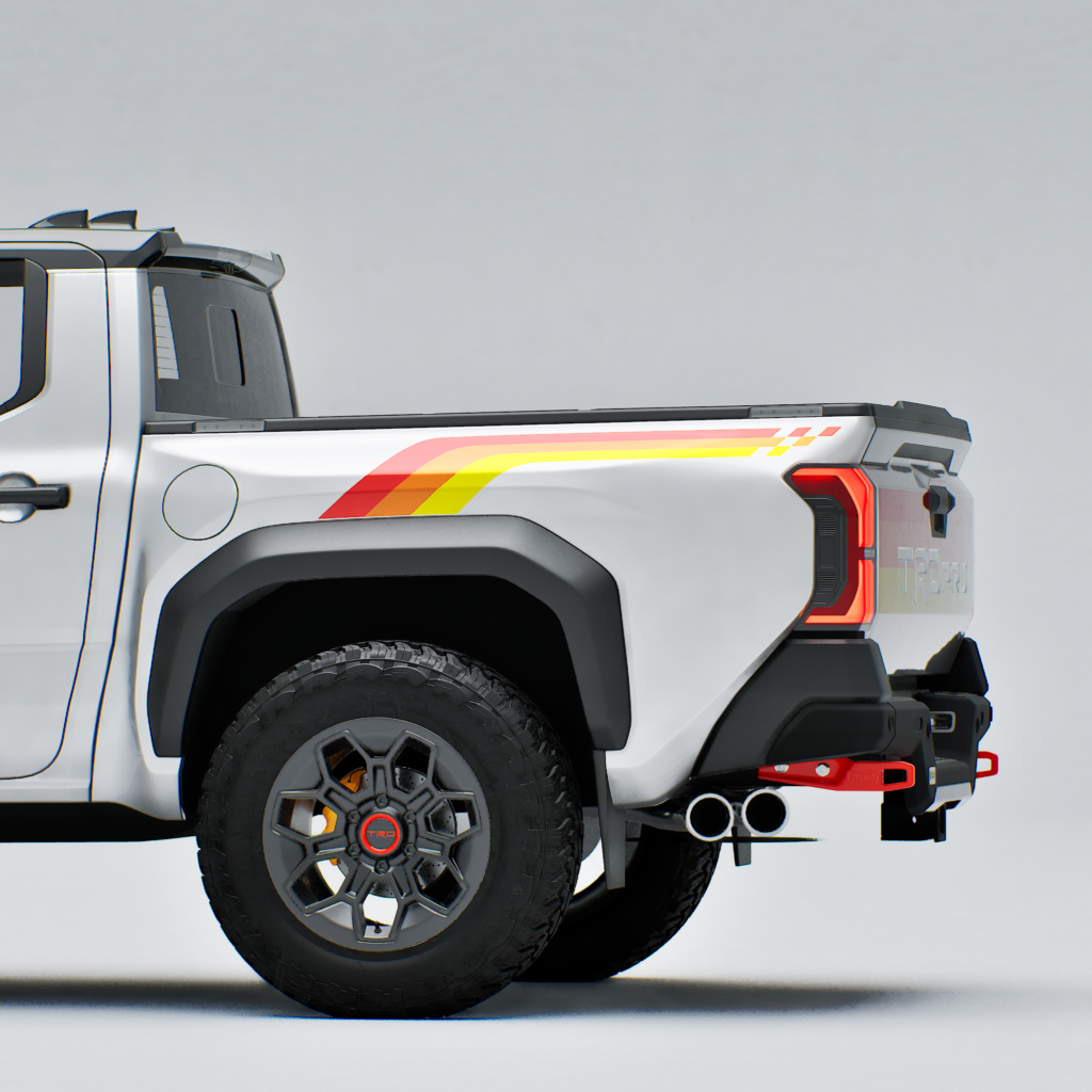 TOYOTA TACOMA TRDPRO HERITAGE BEDSIDE - Rumble Wraps