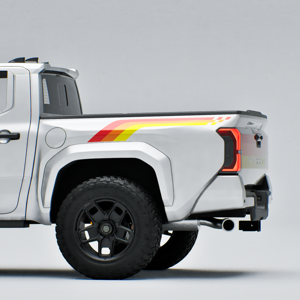 TOYOTA TACOMA HERITAGE BEDSIDE - Rumble Wraps