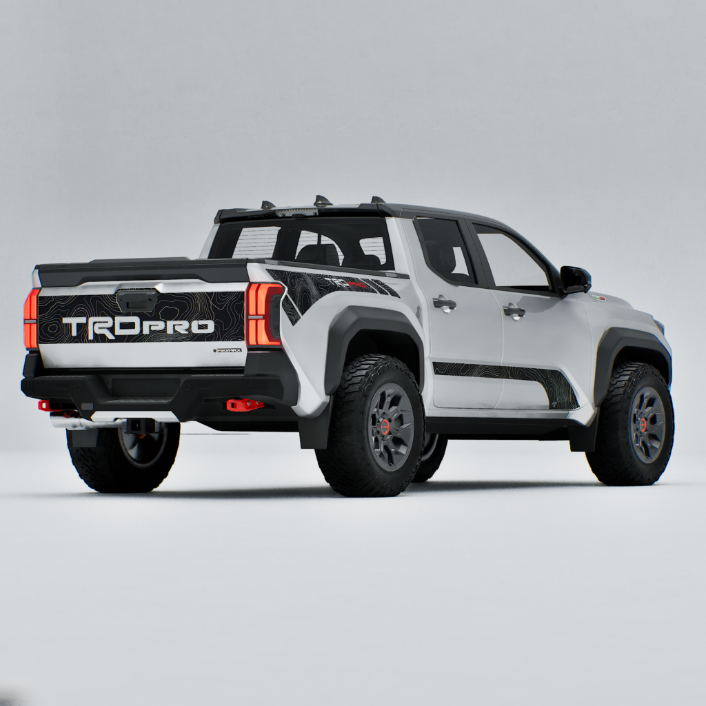 TOYOTA TACOMA TRDPRO TERRAIN TAILGATE - Rumble Wraps