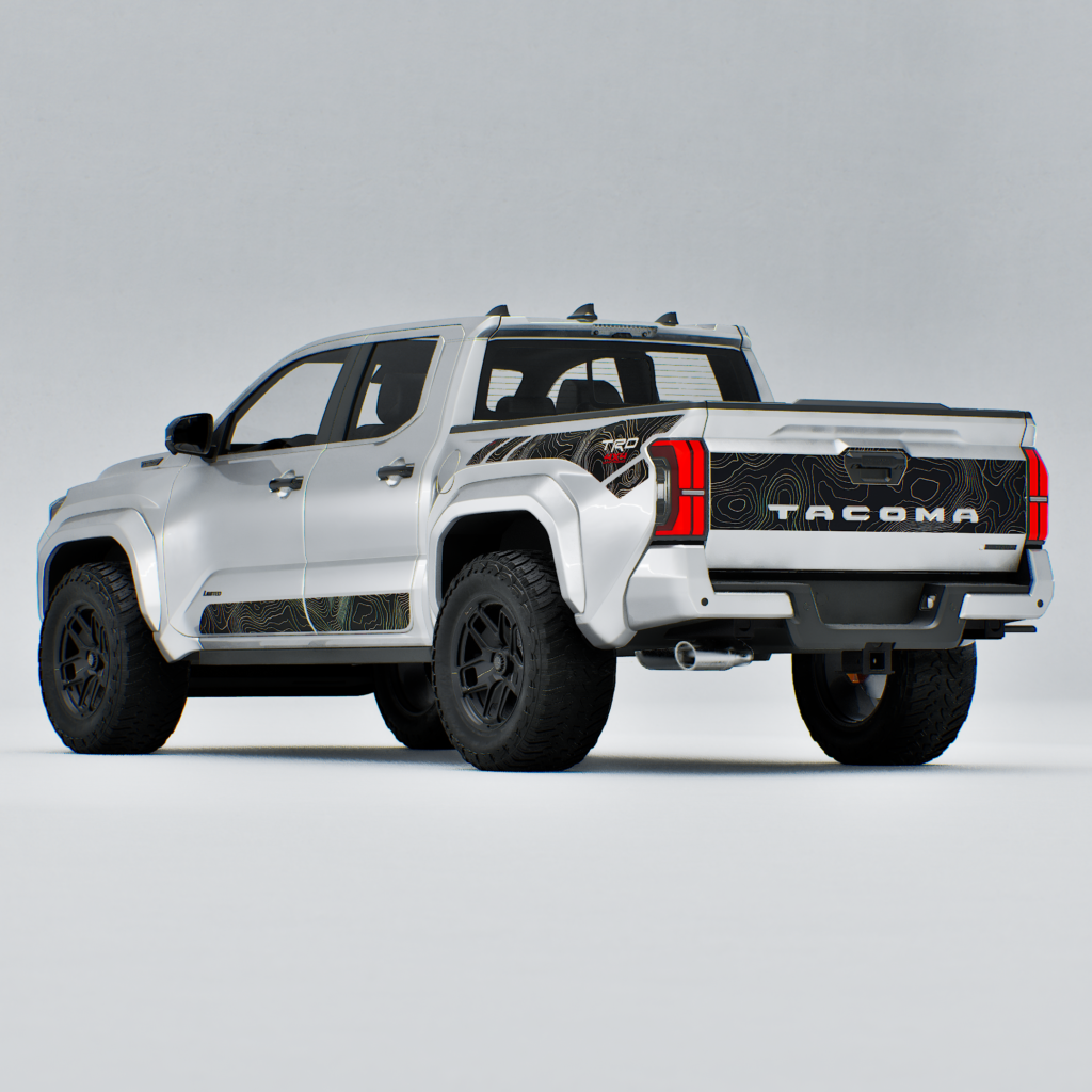 TOYOTA TACOMA TERRAIN TAILGATE - Rumble Wraps