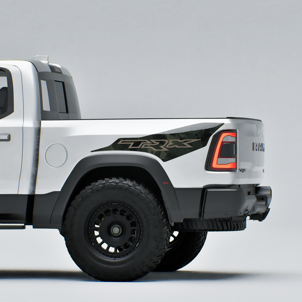 RAM TRX RUMBLECAMO BEDSIDE - Rumble Wraps