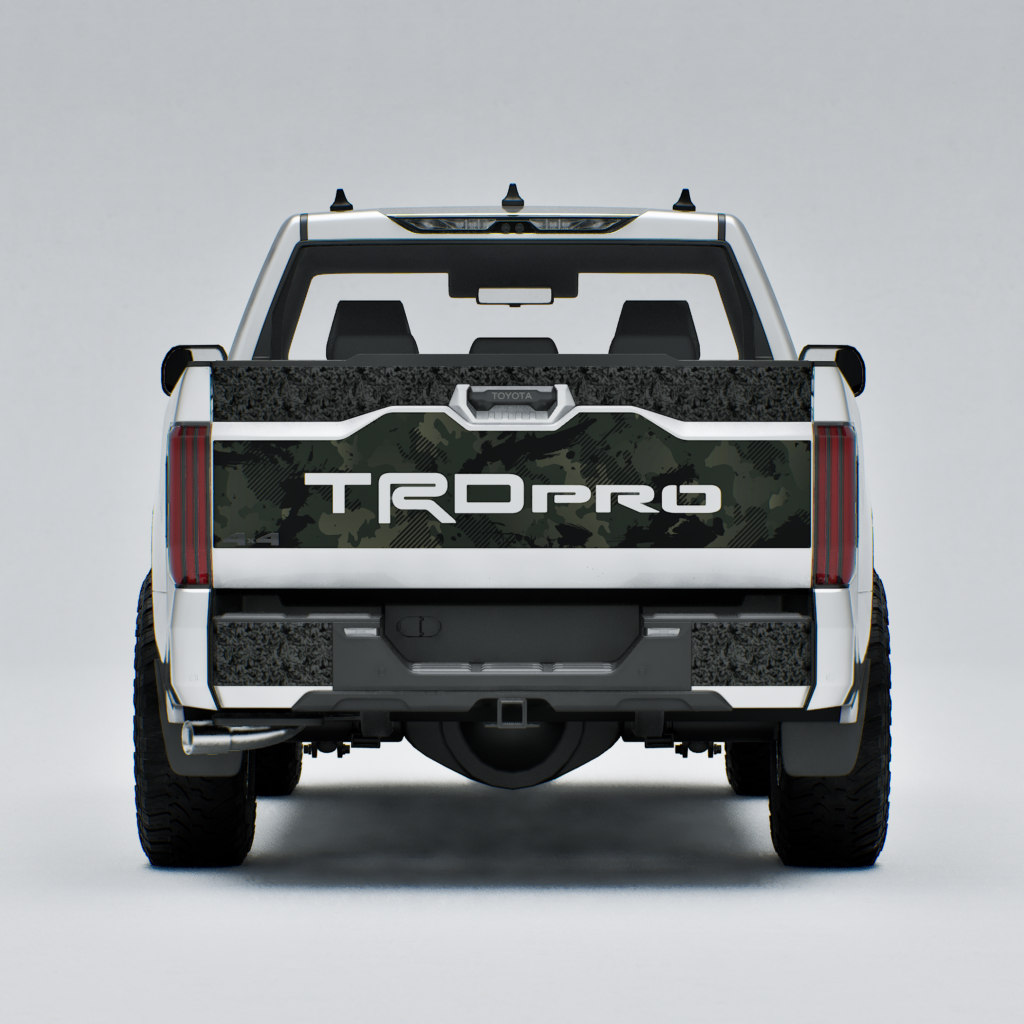TOYOTA TUNDRA TRDPRO RUMBLECAMO TAILGATE - Rumble Wraps