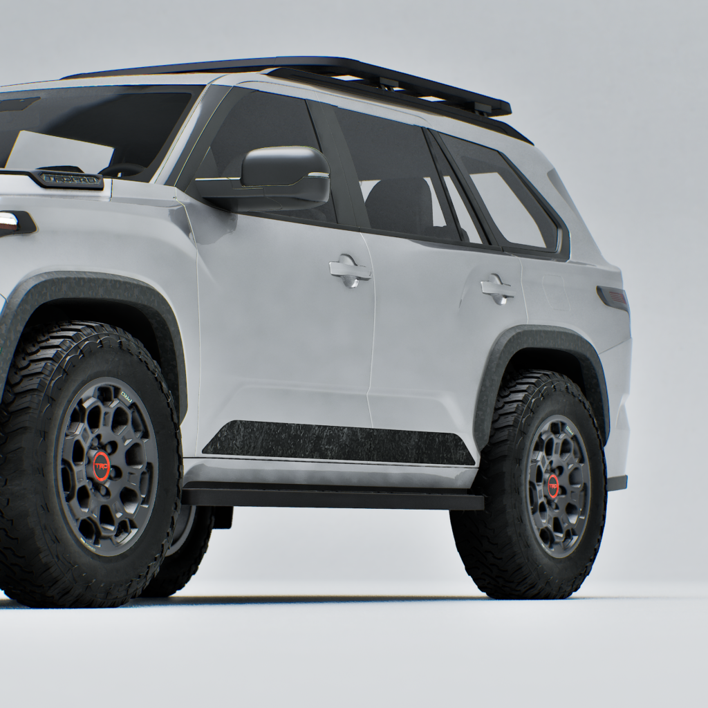 TOYOTA SEQUOIA TRDPRO FORGED CARBON DOOR - Rumble Wraps