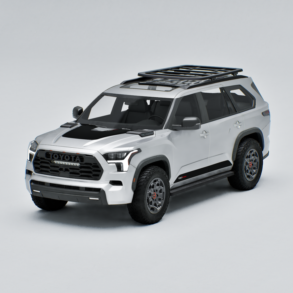 TOYOTA SEQUOIA TRDPRO BLACKOUT+ DOOR - Rumble Wraps