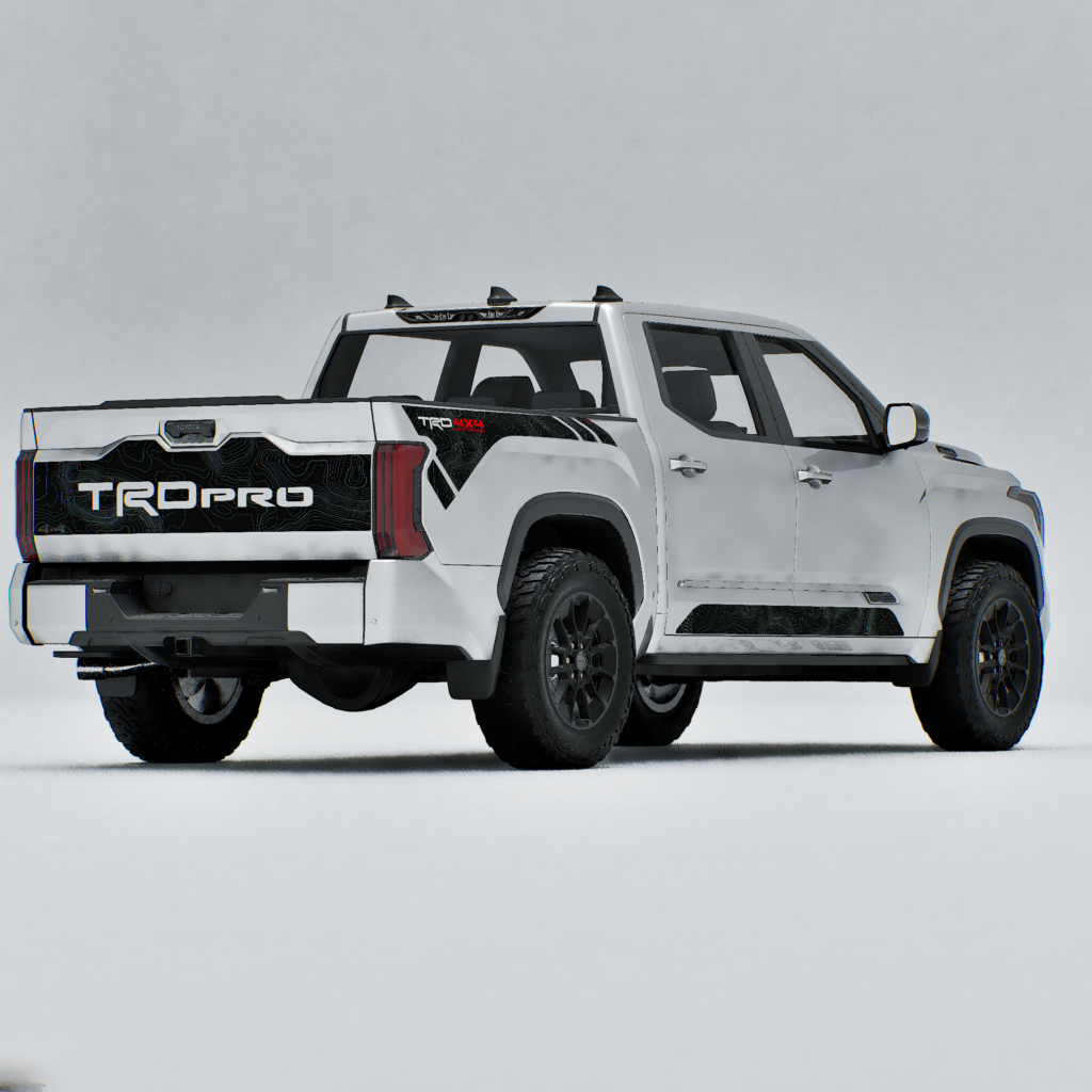 TOYOTA TUNDRA TRD PRO TERRAIN TAILGATE - Rumble Wraps