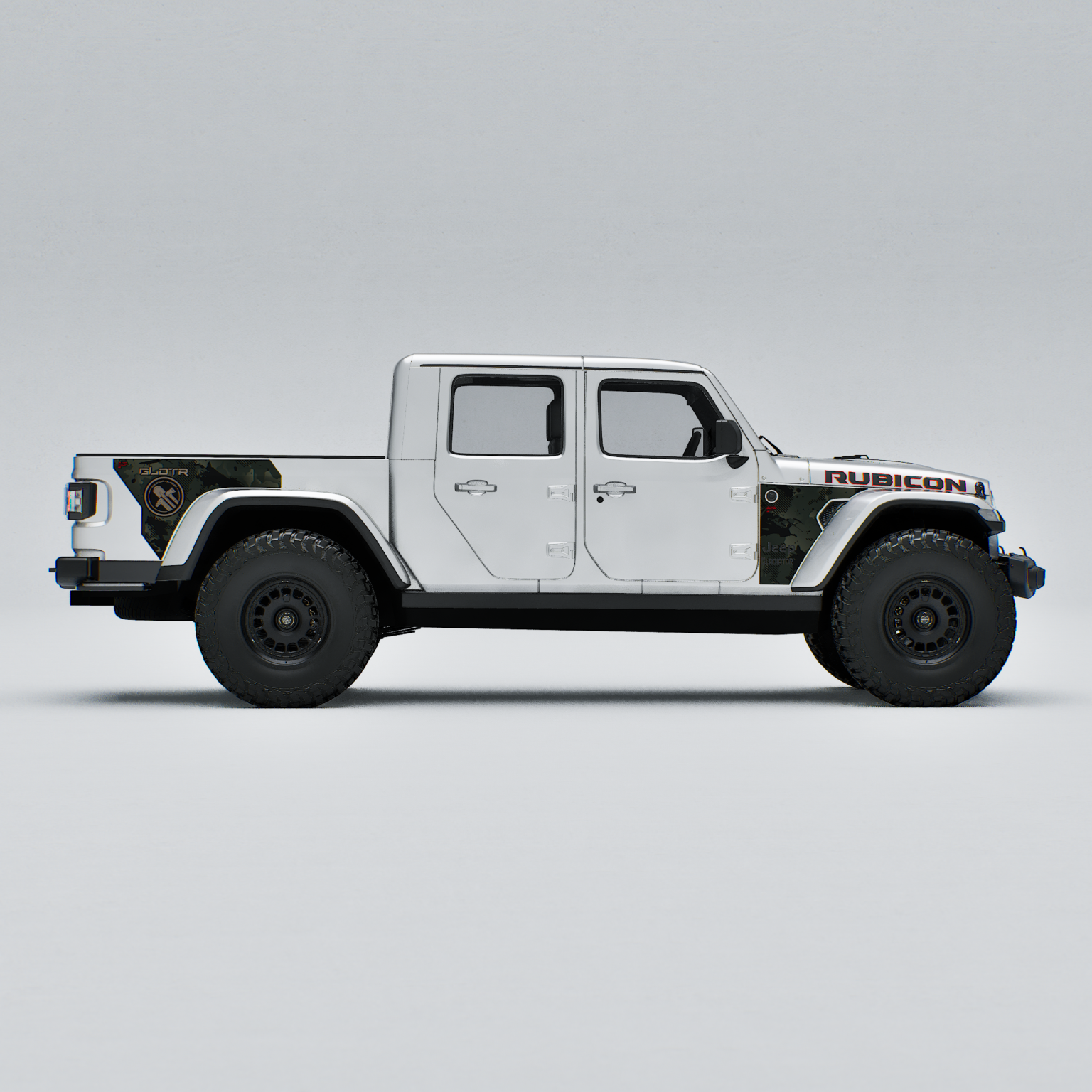 JEEP GLADIATOR RUMBLECAMO FENDER - Rumble Wraps