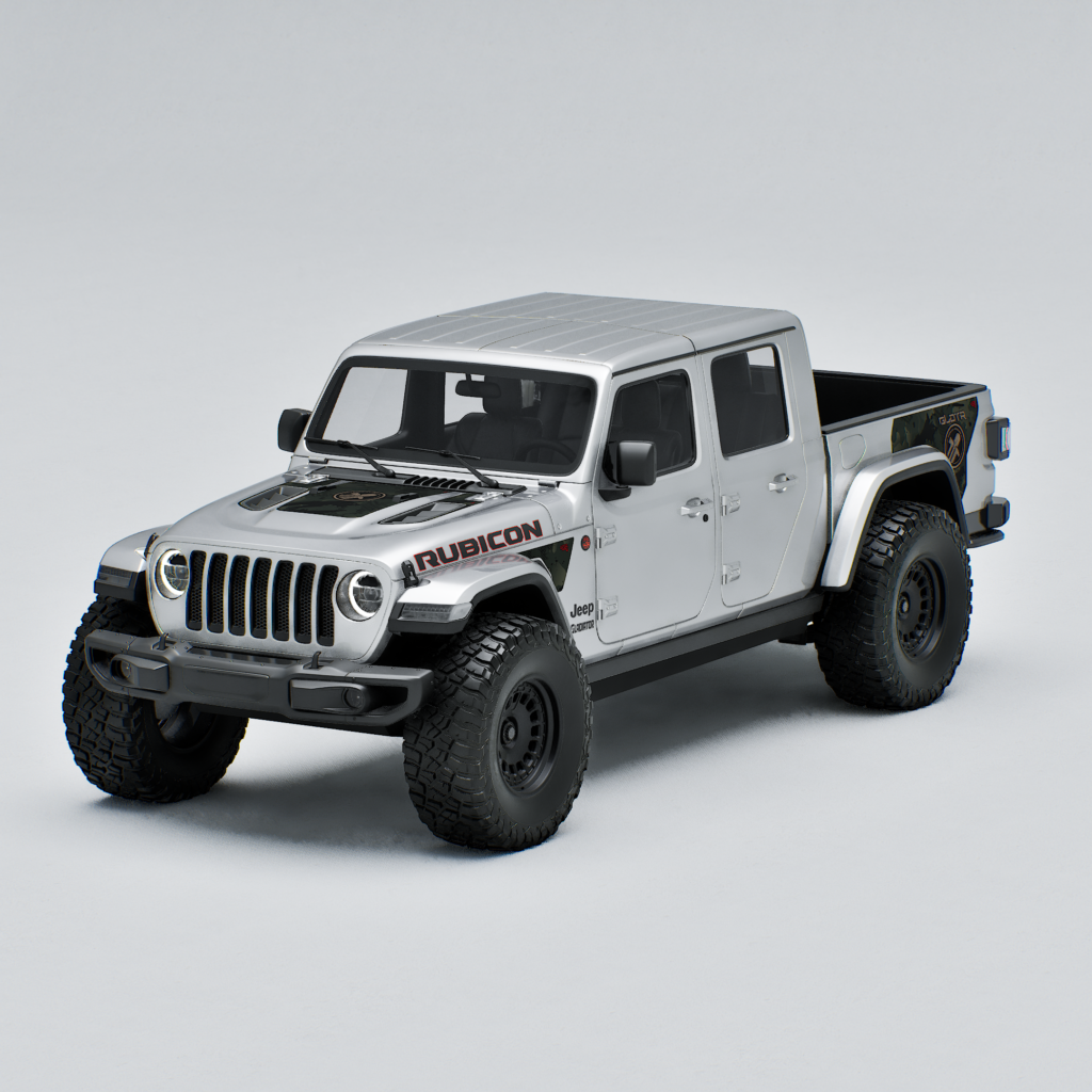 JEEP GLADIATOR RUMBLECAMO FENDER ACCENT - Rumble Wraps