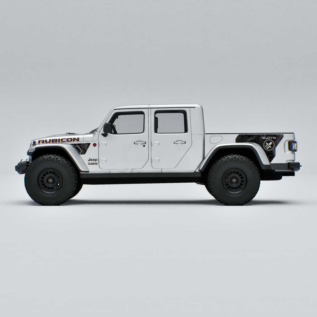 JEEP GLADIATOR TERRAIN FENDER ACCENT - Rumble Wraps